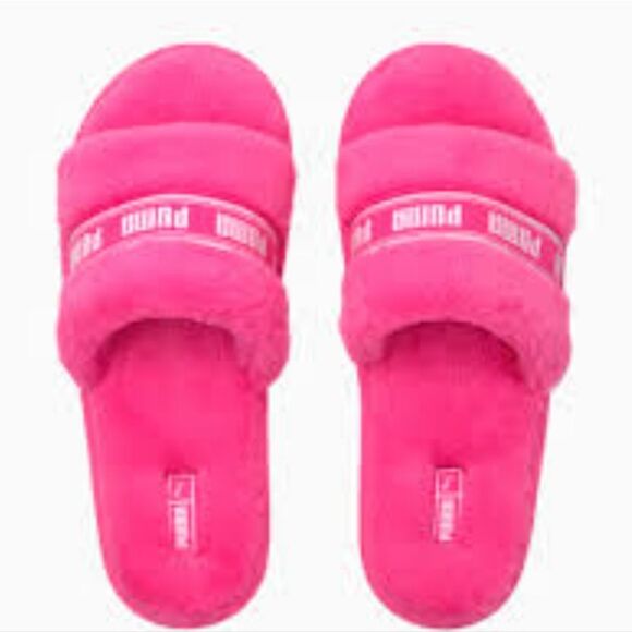 Puma | Shoes | Puma Fluff Slide Slipon Slipper | Poshmark